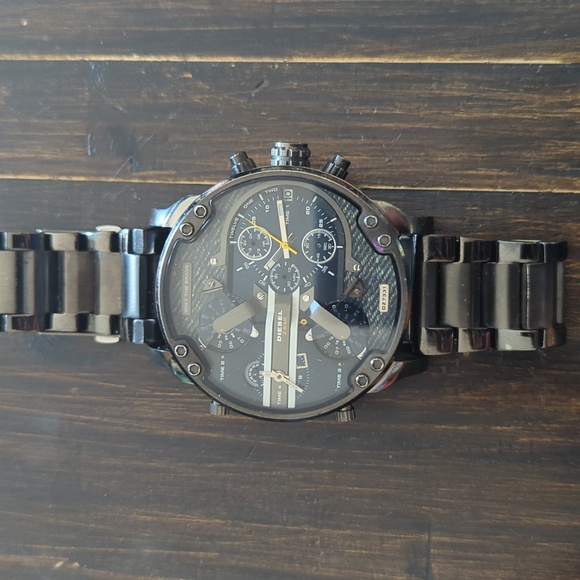 Diesel | Accessories | Mens Mr Daddy 2 Black Ionplated Stainless Steel ...